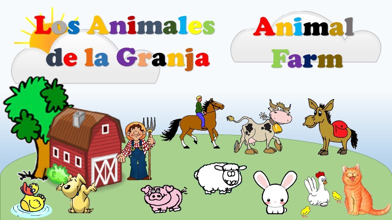 Fichas De Inglés Para Niños Farm Animals Amtech Blog