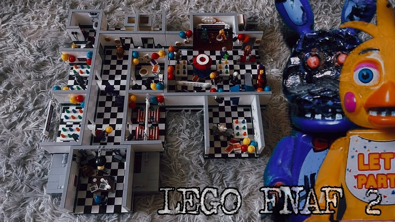 Lego Fnaf 2 Pizzeria Set рџ ї Serfin Youtube