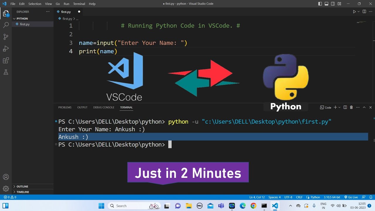 How To Run Python In Visual Studio Code Ubuntu Dibujos Cute Para Imprimir