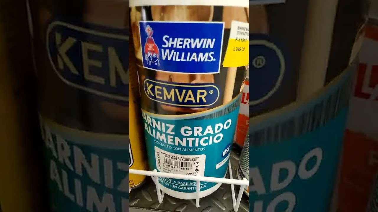 Barniz De Grado Alimenticio Sherwinwilliams Taller Madera Youtube
