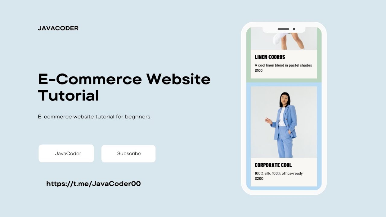 Complete E Commerce Website Tutorial For Beginners No Experience