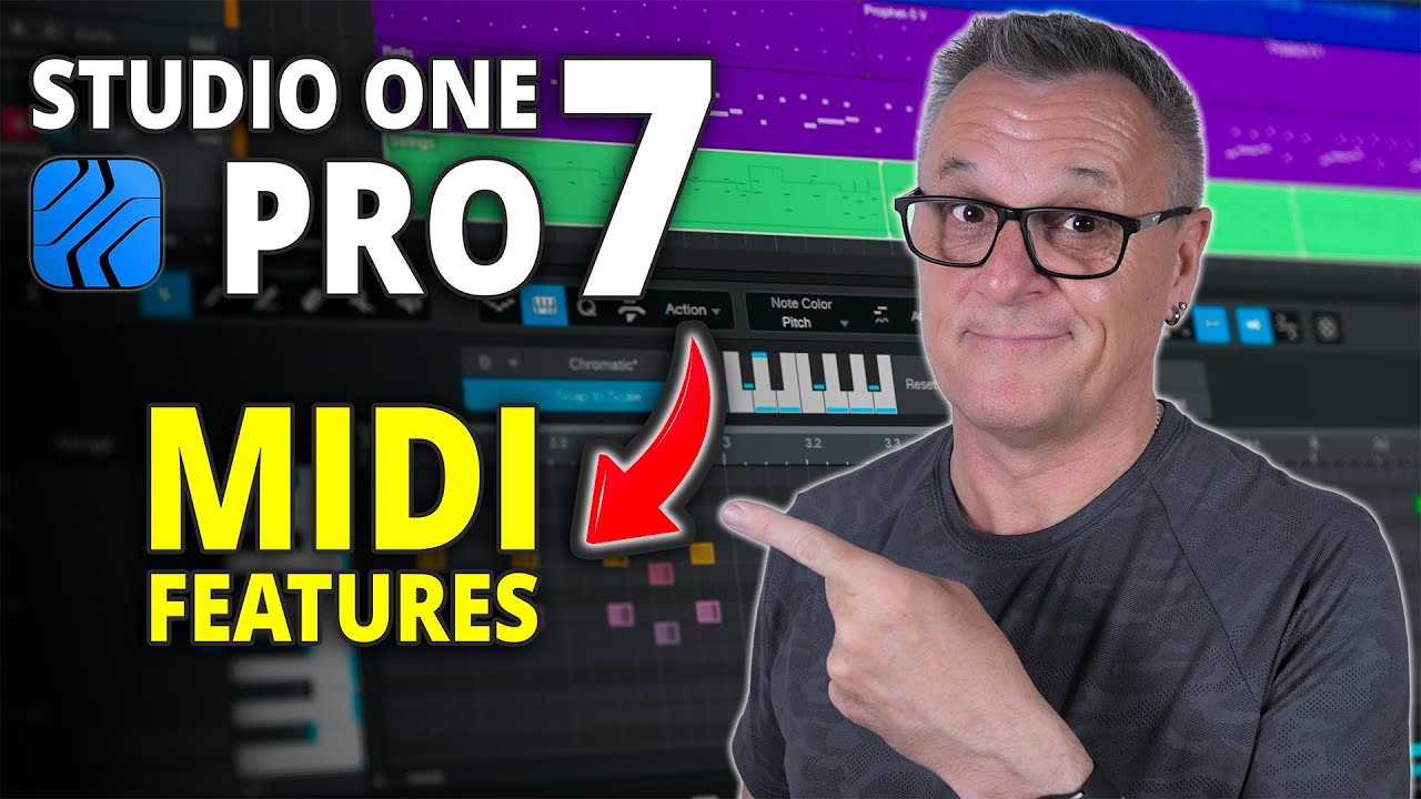 Studio One Pro 7 New Midi Features Youtube