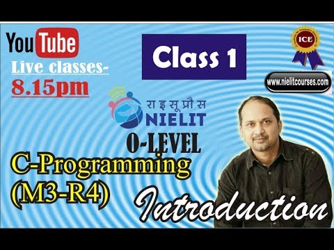 O Level C Programming Fundamental Youtube