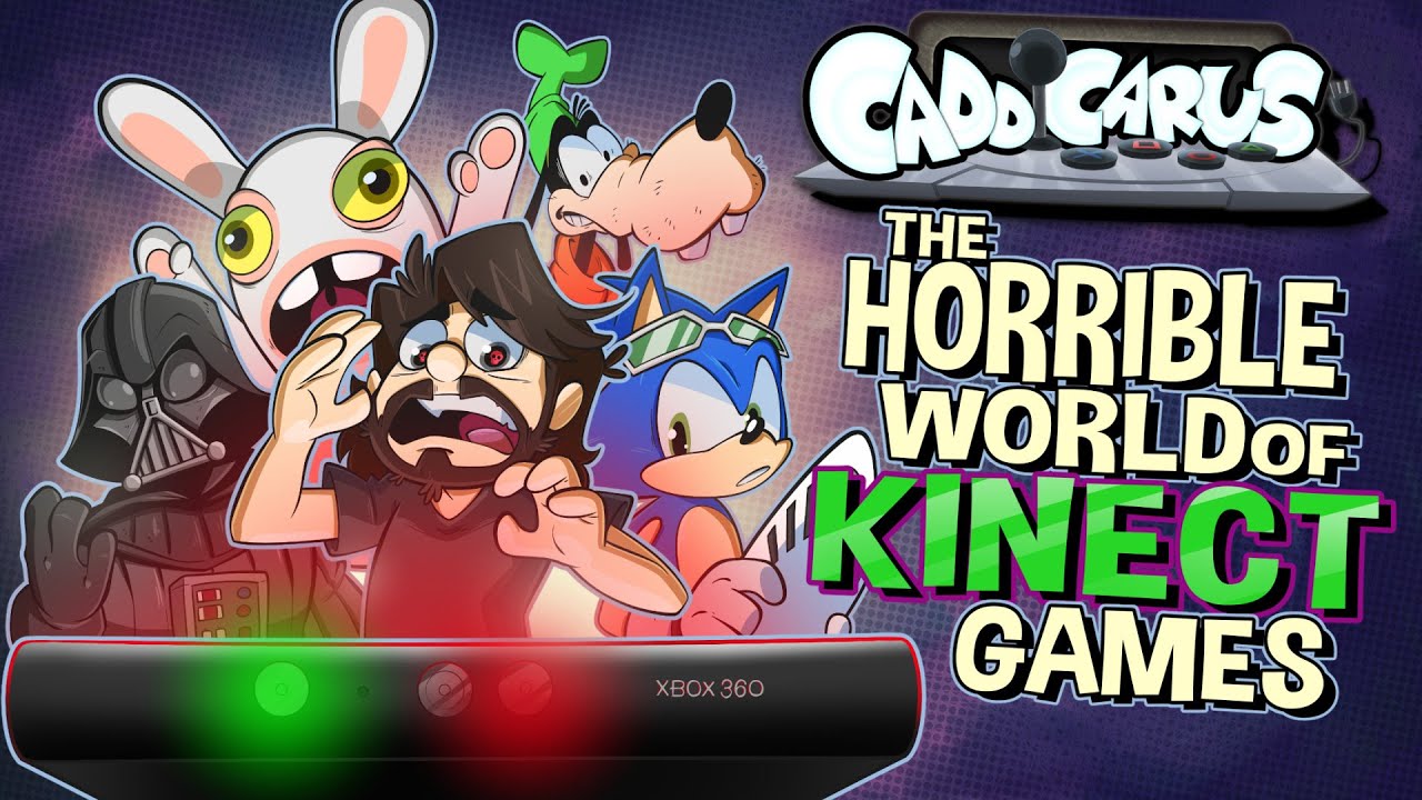 The Horrible World Of Kinect Games Caddicarus Youtube