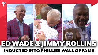 Watch Full Ceremony For Jimmy Rollins And Ed Wade S Induction To ...