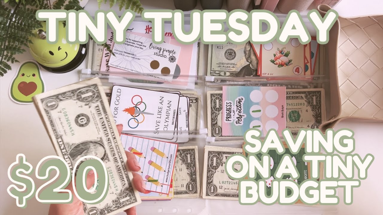 рџґ Tiny Tuesday Saving Money On A Tiny Budget August Week 2 Youtube