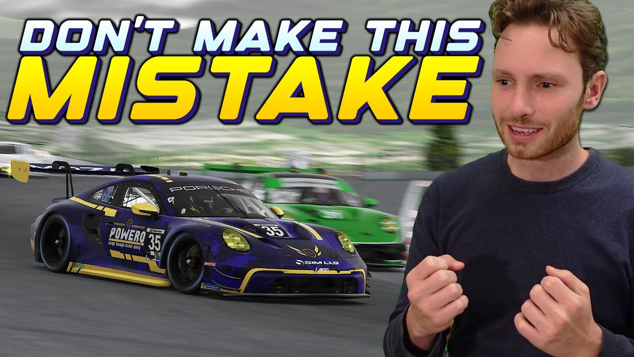 My Biggest Sim Racing Mistake Youtube