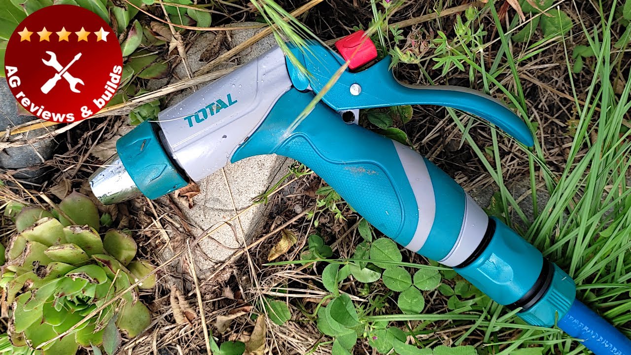 Garden Hose Nozzle Sprayer And Tap Adapter Unboxing And How To