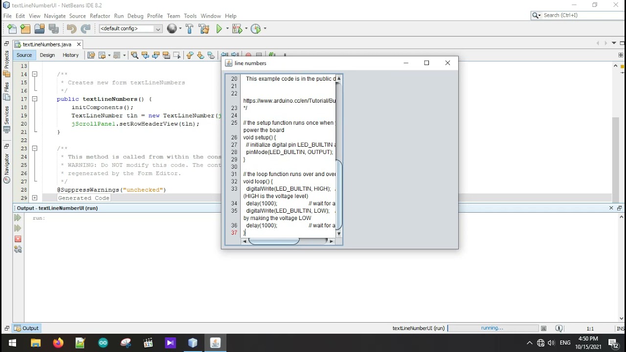 Java Text Line Numbers Youtube