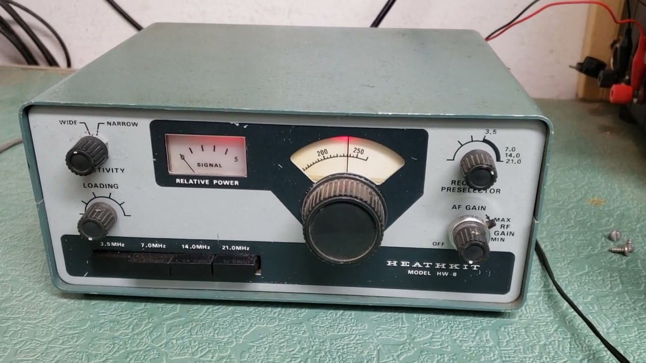 Heathkit Hw 8 Transceiver Youtube