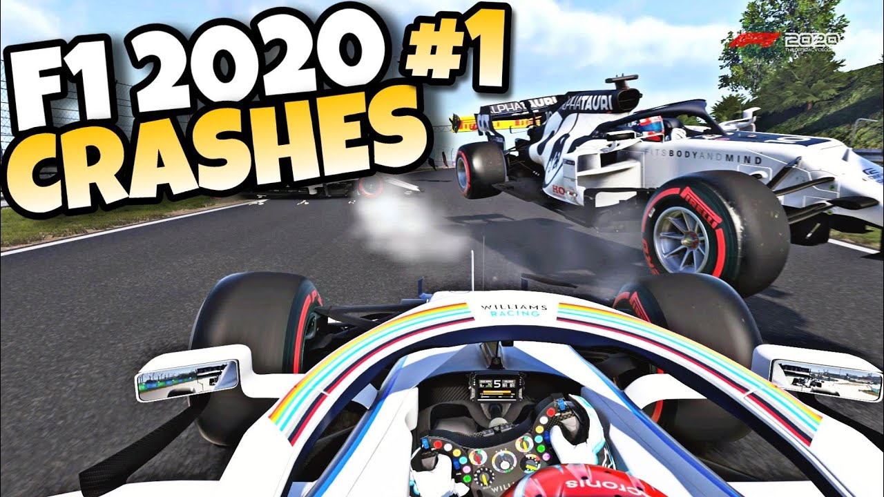 F1 2020 Crashes 1 Youtube