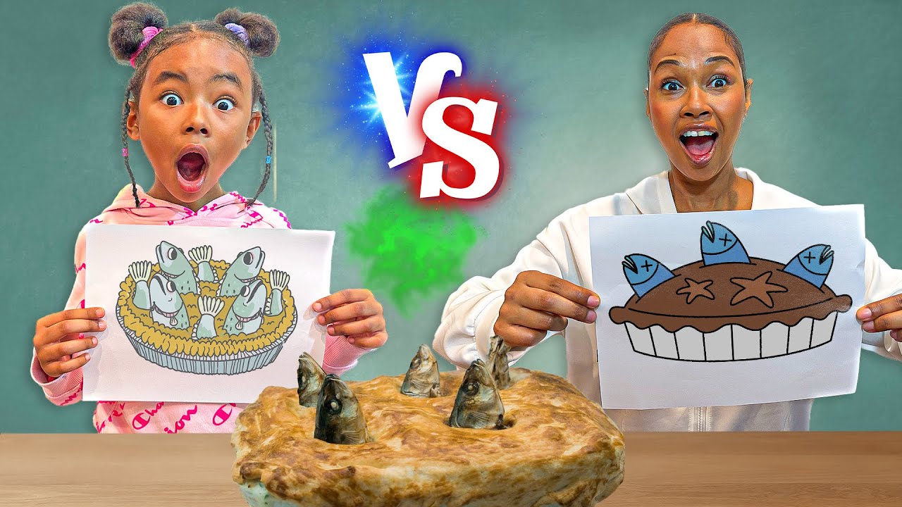 Draw It Or Eat It Food Challenge Whoever Makes The Worst Drawing Eats