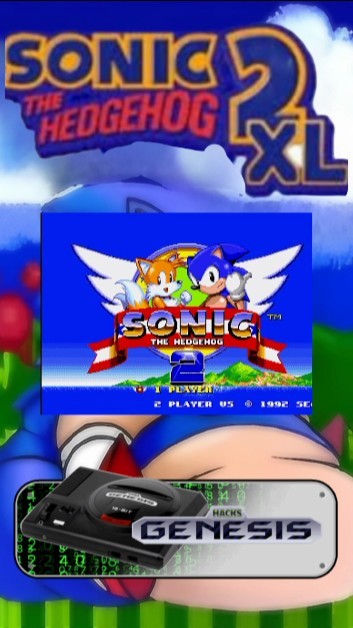 Sonic 2 Xl Sega Genesis Hack Youtube