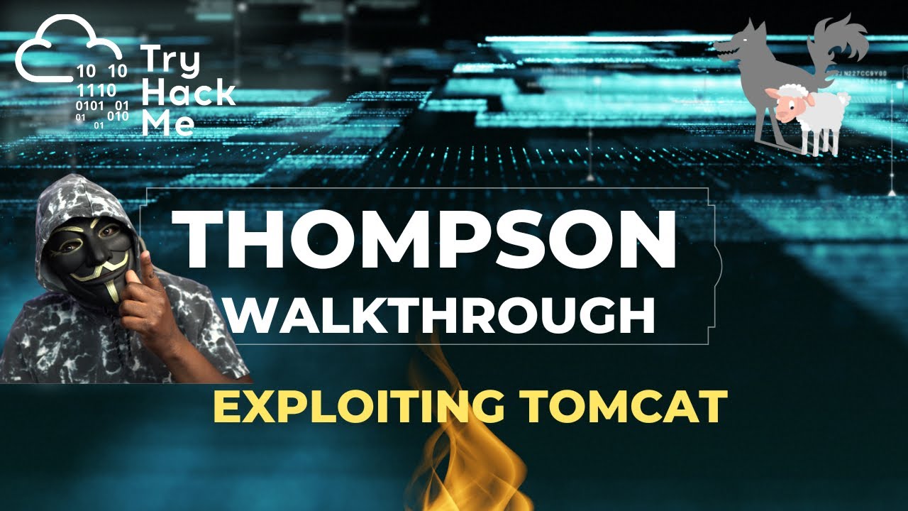 Tryhackme Thompson Walkthrough Exploiting Tomcat Youtube