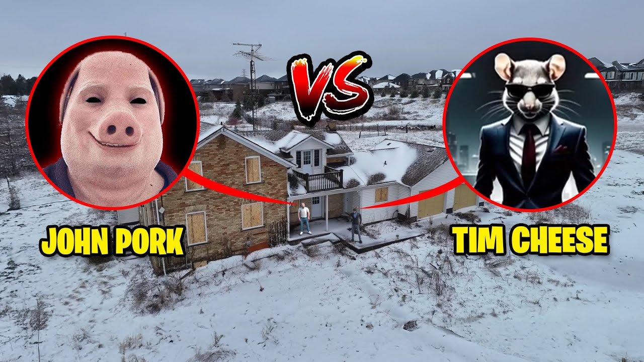 Drone Catches Scary John Pork Tim Cheese At Abandoned Barn In Real