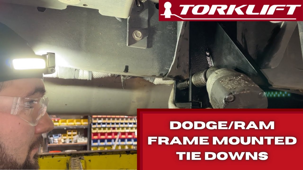 How To Install D2127 Or D2126 Dodge Ram Tie Downs By Torklift Youtube