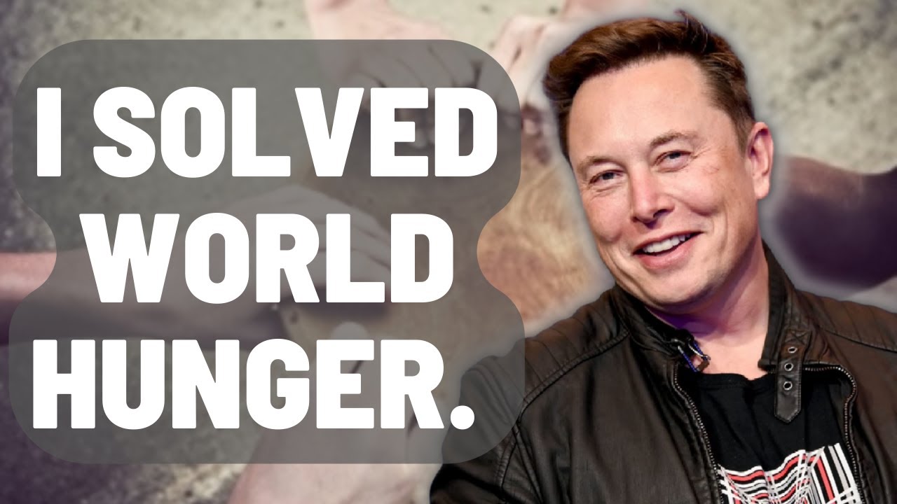 I Solved World Hunger Youtube