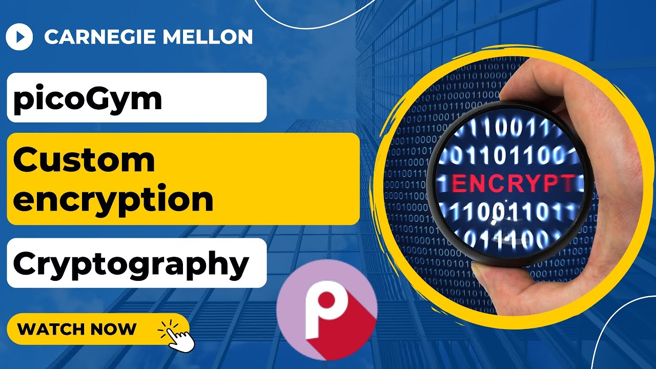 Picogym Picoctf Exercise Custom Encryption Youtube