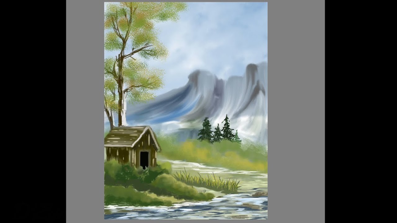 Landscape Painting Youtube