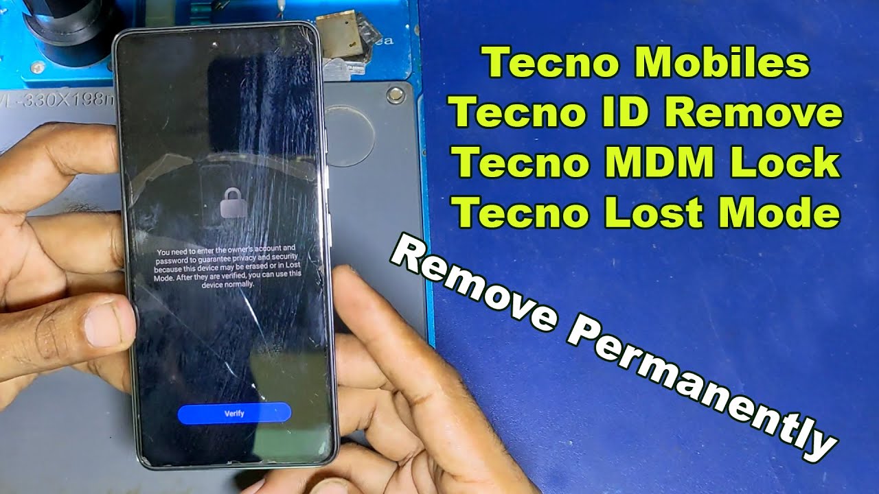 Tecno Camon 20 Mdm Lock Tecno Id Remove Permanently Youtube