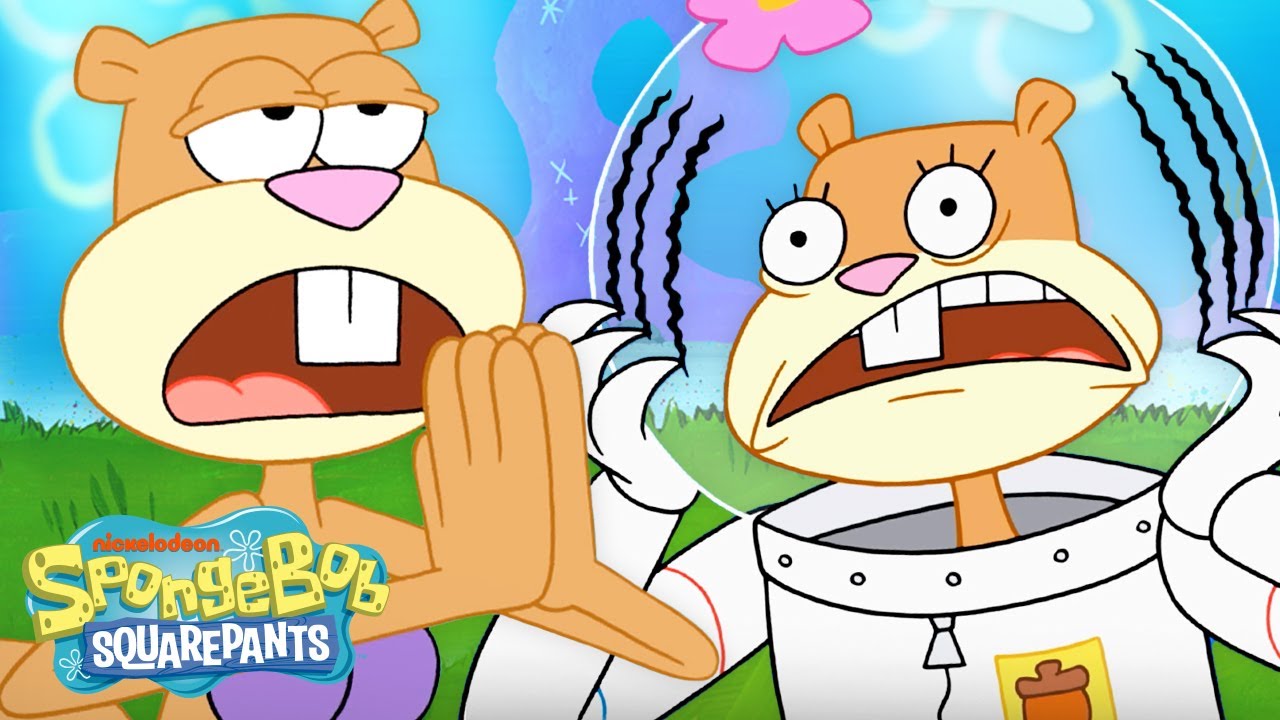 45 Minutes Of Sandy S Sandiest Moments рџђї Spongebob Youtube