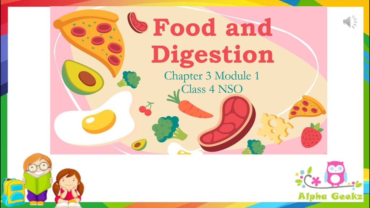 Food And Digestion Module 3 1 Chapter 3 Olympiad Class 4 Science