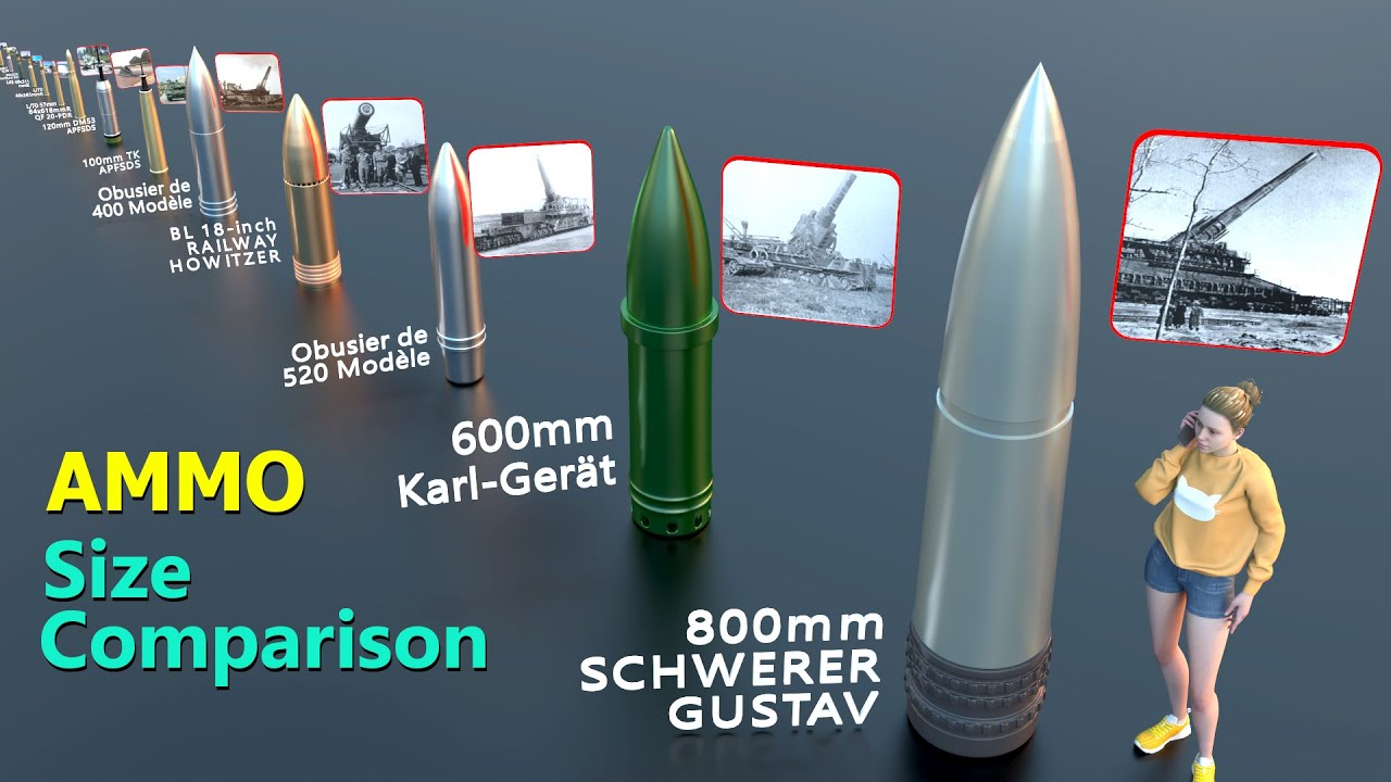 Ammunition Size Chart Comparison Infoupdate Org