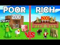 Mikey Poor Vs Jj Rich Survival Battle In Minecraft Maizen Mikey Spikey ...