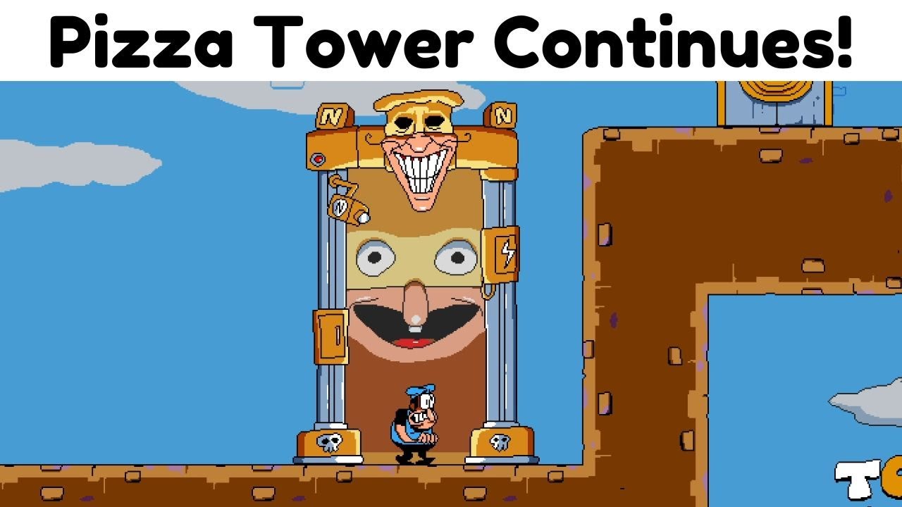 Climbing The Pizza Tower Youtube