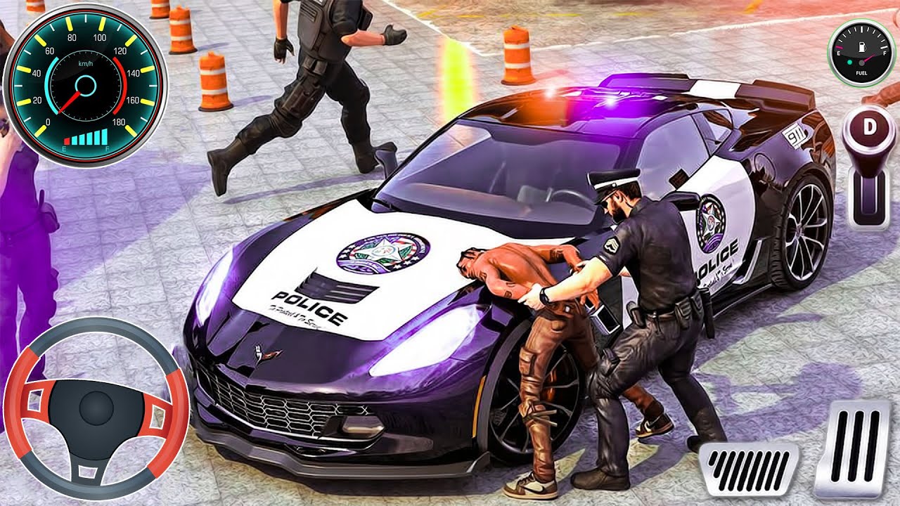 Police Car Driving Chase Simulator 3d Real Multi Storey Cars Driver