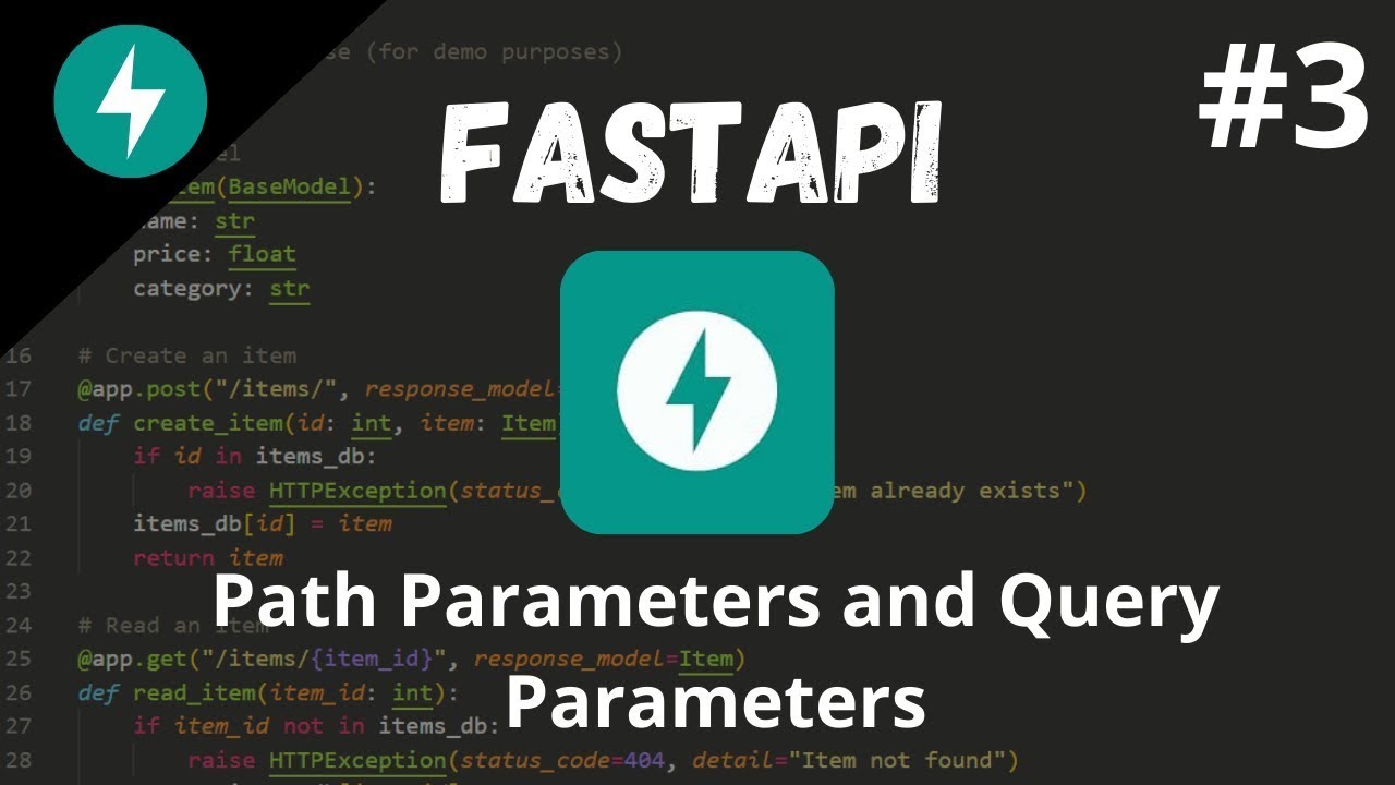 Fastapi Tutorial 3 Path Parameters And Query Parameters Explained