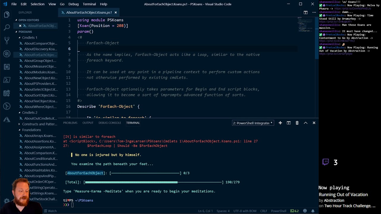 Letsplay Powershell Pskoans 11 Youtube