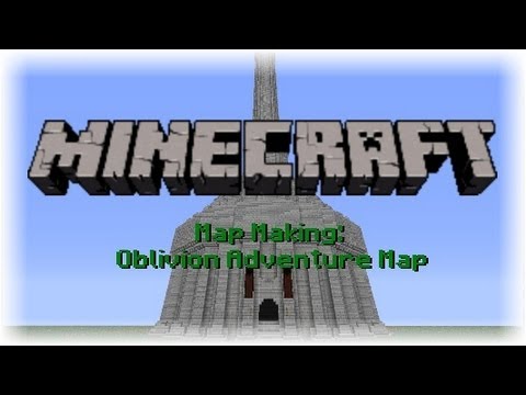Minecraft Map Making Oblivion Adventure Map Ep 2 Youtube