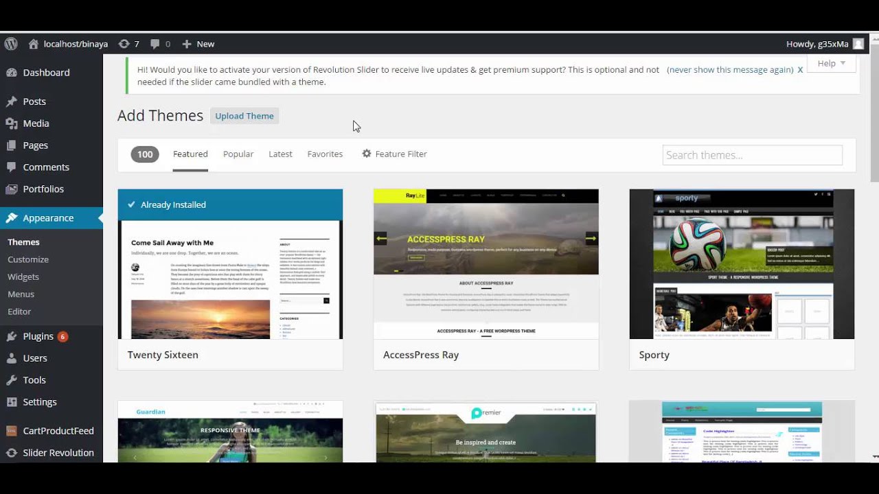 Pure Simple Theme Installation Youtube