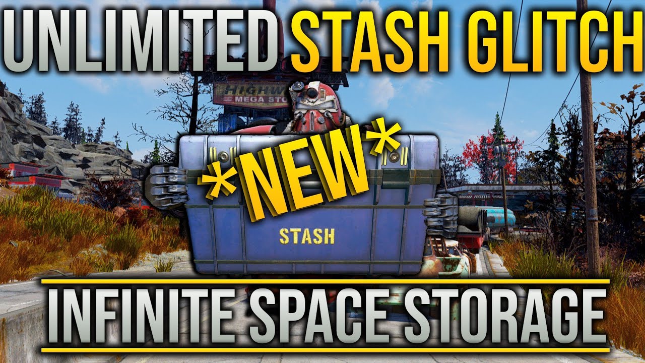 Fallout 76 New Unlimited Stashbox Weight Glitch Afterpatch