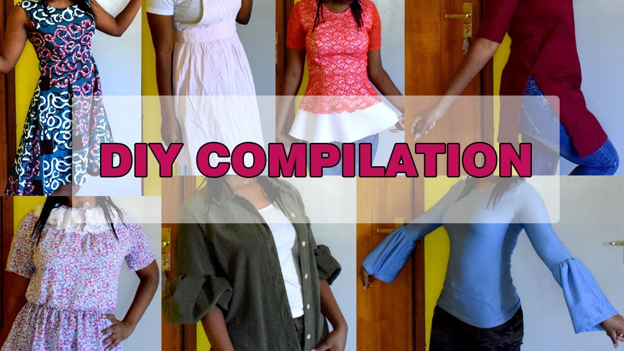 Diy Compilation Diy Clothes Youtube