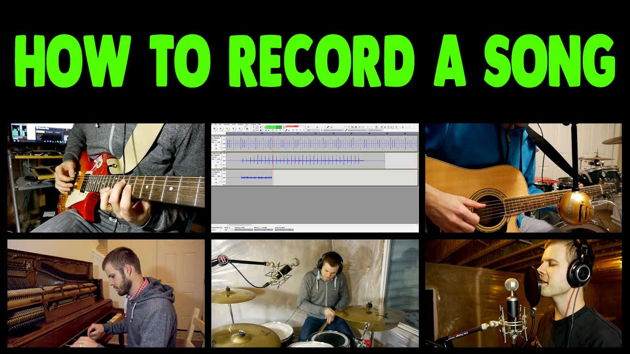 How To Record A Song On Computer Simple Explanation Youtube