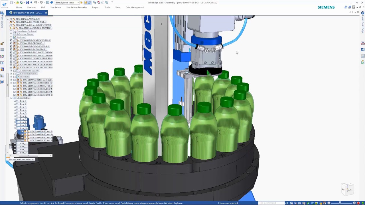 Solid Edge 2019 Mechanical Design Youtube