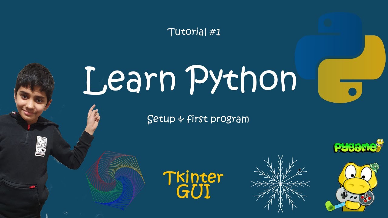 Learn Python Tutorial 1 Setup First Program Youtube