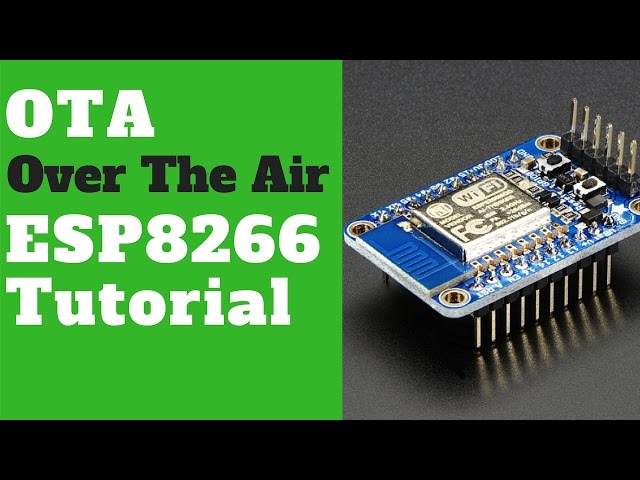 Use Arduino Ide To Program Nodemcu Esp8266 Over The Air Ota Mini
