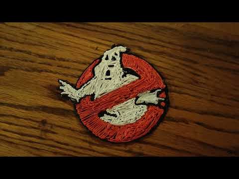 Ghostbusters Logo 3d Pen Creation Youtube