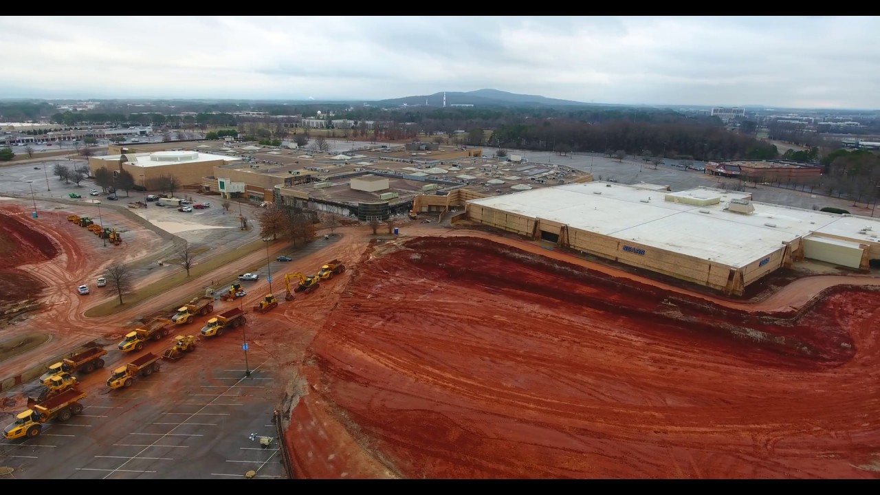 Huntsville Alabama S Madison Square Mall Demolition Part 1 Youtube