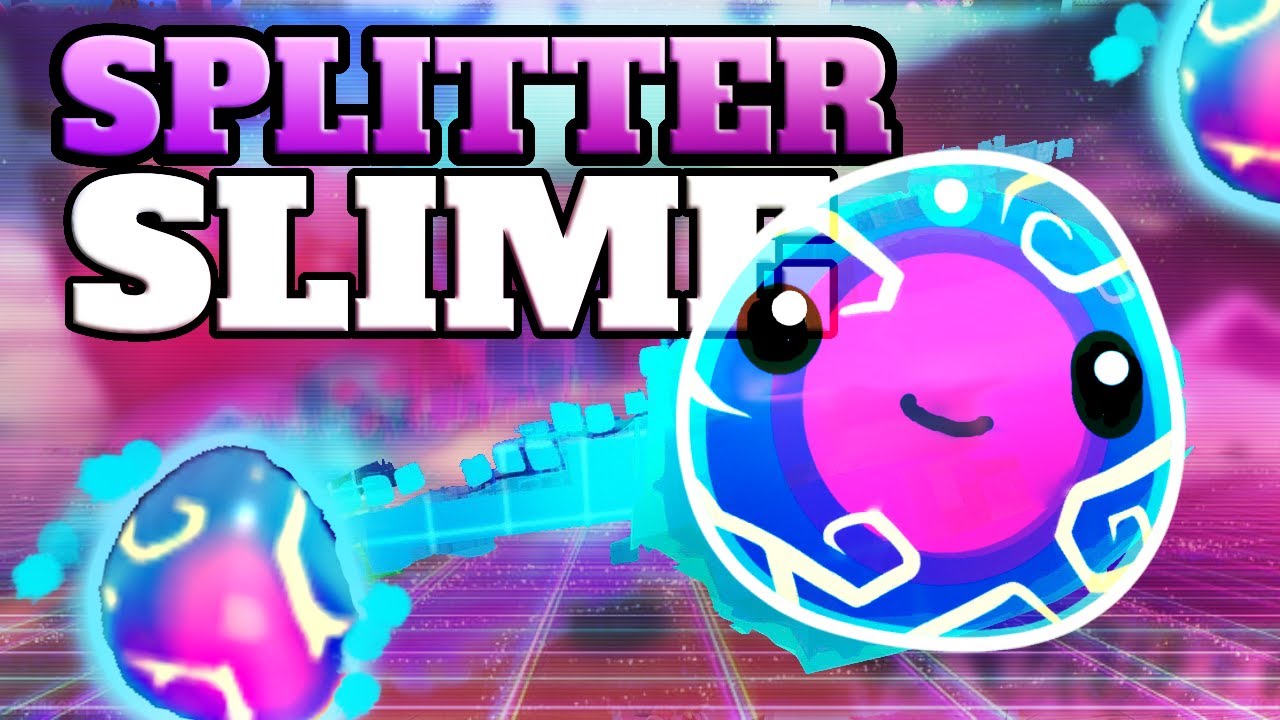 Slime Rancher New Splitter Slime Mod Youtube