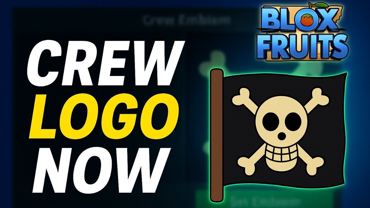 How To Create A Crew Logo In Blox Fruits Get Decal Link 2025 Roblox