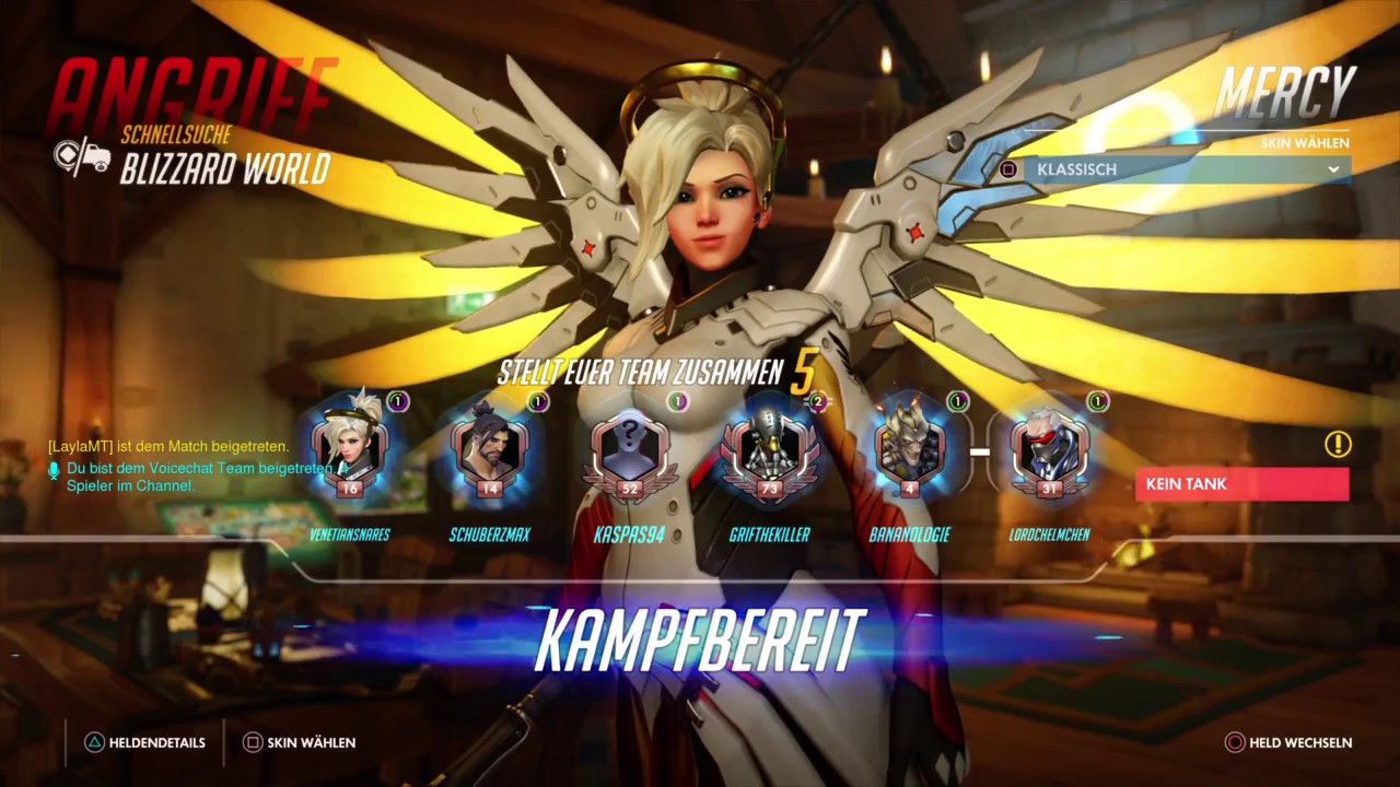 Overwatch Ps4 Stream Mercy Youtube