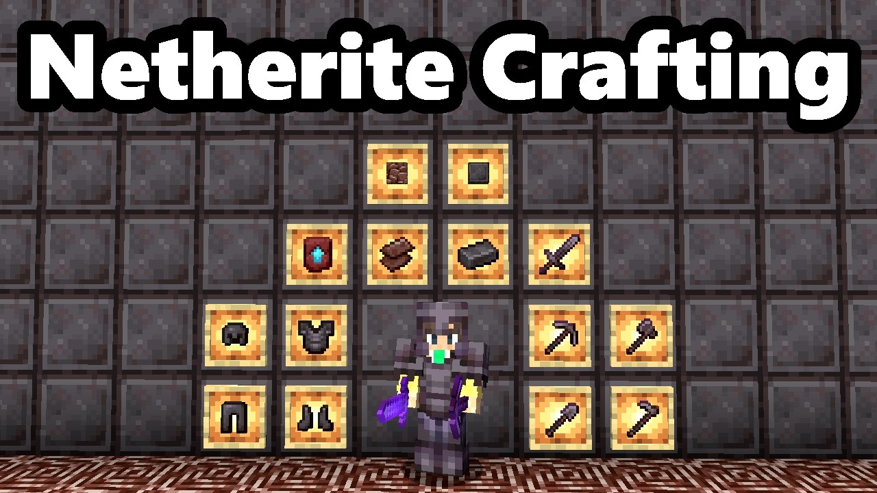 Ultimate Netherite Guide How To Make Armor Tools Weapons In