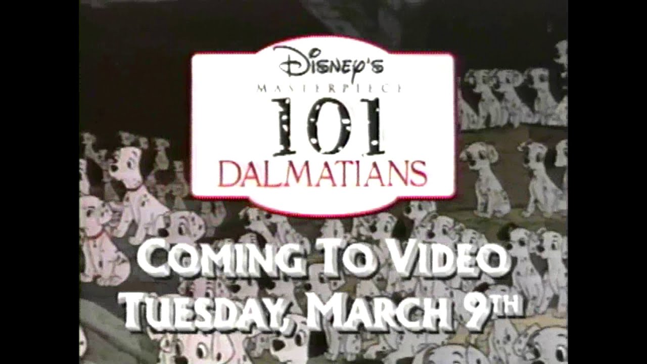 101 Dalmatians 1999 Masterpiece Collection Vhs Trailer 2 Youtube