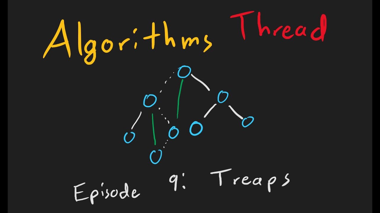 Algorithmsthread 9 Treaps Youtube