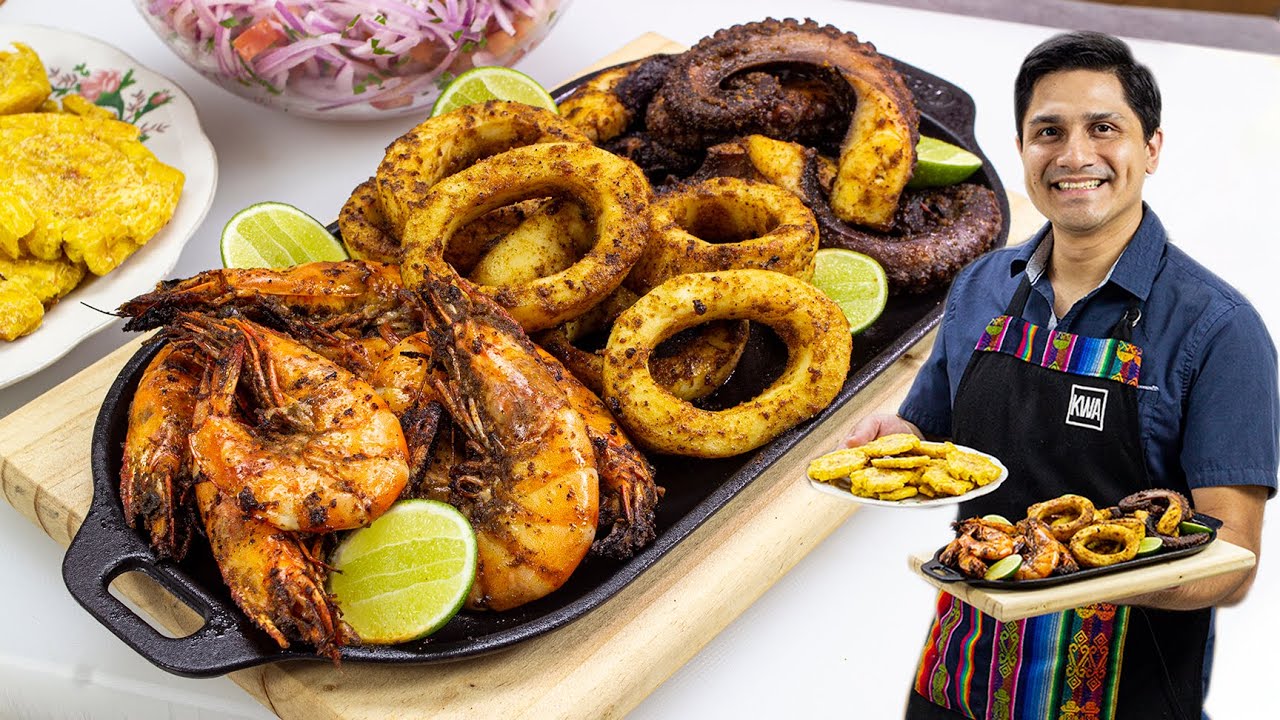 Una Parrillada De Mariscos Que No Te Puedes Perder Kwa Youtube
