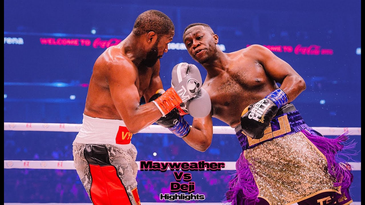 Deji Vs Floyd Mayweather Highlights Deji Floydmayweather Youtube